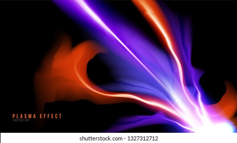 Illustration Plasma Beam Effect Art Brush: เวกเตอร์สต็อก (ปลอดค่า ...