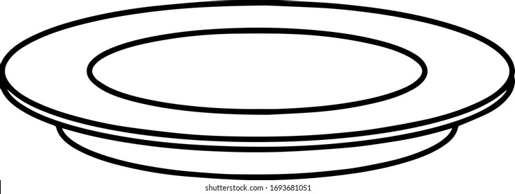 Illustration Plate Stock Vector (Royalty Free) 1693681051 | Shutterstock