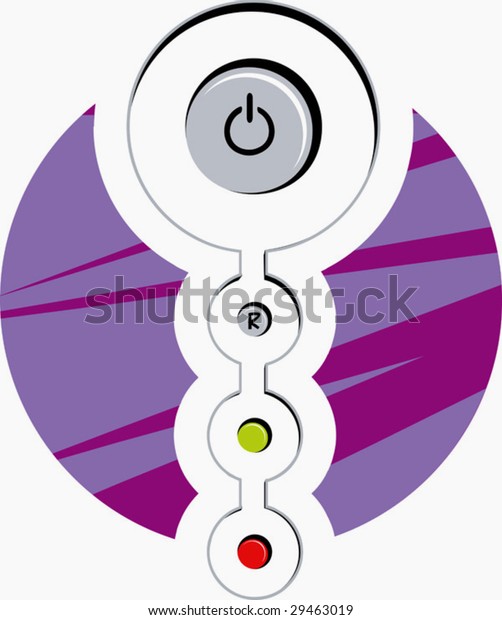 Illustration Power Icon Colour Stock Vector (Royalty Free) 29463019 ...