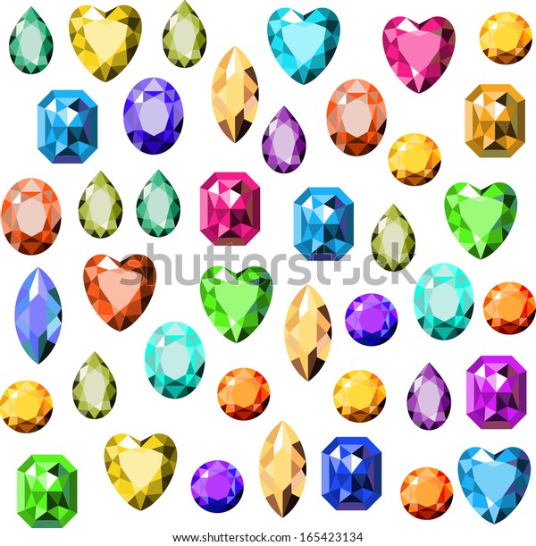 Illustration Precious Background Stock Vector (Royalty Free) 165423134 ...