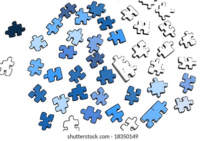 Illustration Puzzle Stock Vector (Royalty Free) 18350149