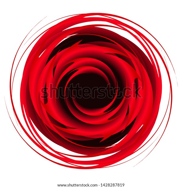 Illustration Red Rose Stock Vector (Royalty Free) 1428287819 | Shutterstock