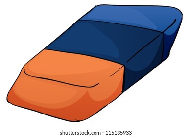 Illustration Rubber On White Background Stock Vector (Royalty Free ...