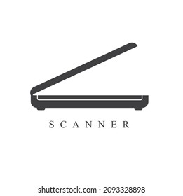 Illustration Scanner Document Multiplier Equipment Vector Stock Vector ...