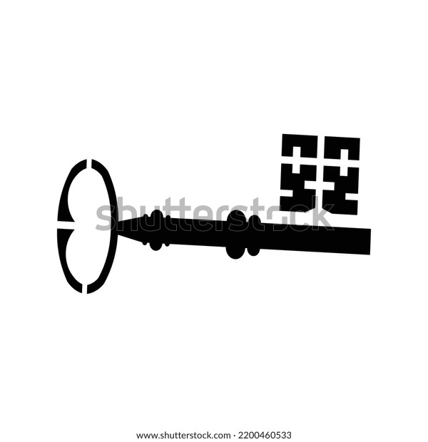 Illustration Security Key Design Art Stock Vector (Royalty Free ...