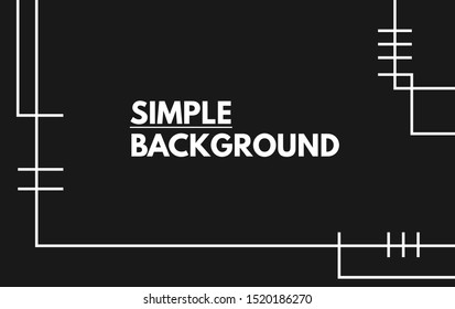 Illustration Simple Line Background Stock Vector (Royalty Free ...