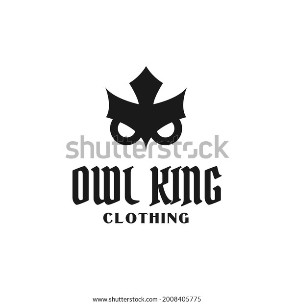 Illustration Simple Minimalist Owl Bird Head Stock Vector (Royalty Free ...