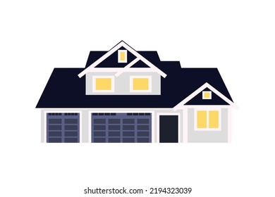 2,164 Two Story House Vector Images, Stock Photos & Vectors | Shutterstock