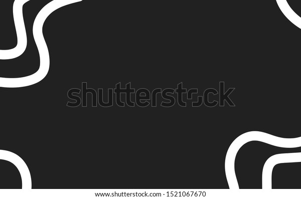 Illustration Slime Line Background Stock Vector (Royalty Free ...