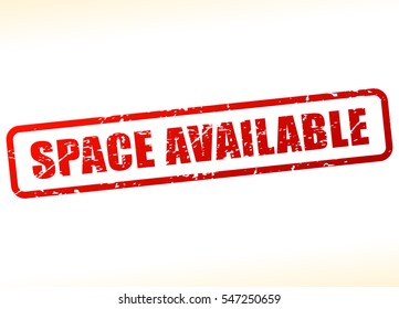 Illustration Space Available Text Stock Vector (Royalty Free) 547250659 ...