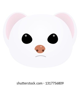 Illustration Stoat Stock Vector (Royalty Free) 1317756809 | Shutterstock