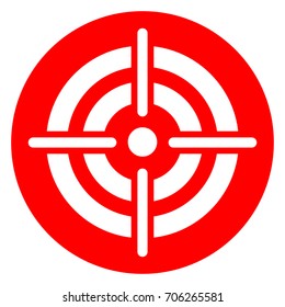 Vektor Stok No Stop Target Icon Marketing Targeting (Tanpa Royalti ...