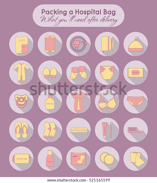 Illustration Things That Youll Need After Stock Vector (Royalty Free ...