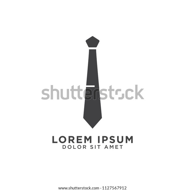 Illustration Tie Graphic Design Template Vector Stock Vector (Royalty ...