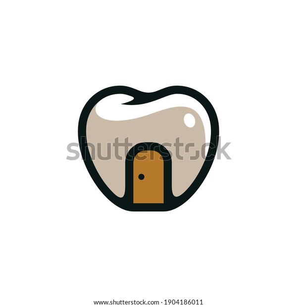 Illustration Tooth Doors Stock Vector (Royalty Free) 1904186011 ...
