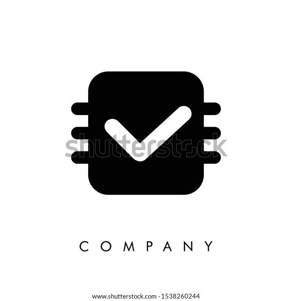 Illustration True Symbol Modern Vector Logo: vector de stock (libre de ...