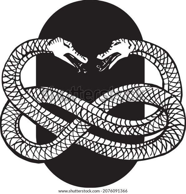 144 Intertwined_snakes_two Images, Stock Photos & Vectors | Shutterstock