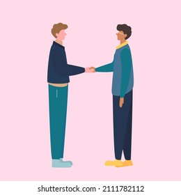 580 Students shaking hands Stock Vectors, Images & Vector Art ...