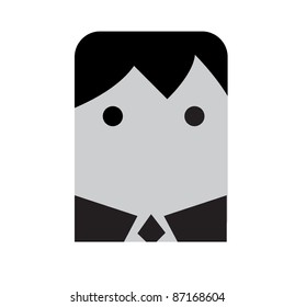 Illustration User Icon Businessman: vetor stock (livre de direitos ...