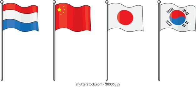 11,177 Cartoon flag pole Stock Illustrations, Images & Vectors ...