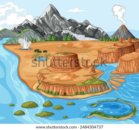 Landforms Clipart | Free download on ClipArtMag