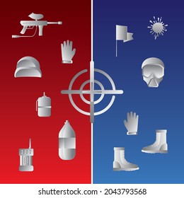 574 Airsoft gun icon Images, Stock Photos & Vectors | Shutterstock