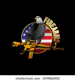 2,040 Assault Rifle Logo Design Stock Vectors, Images & Vector Art ...