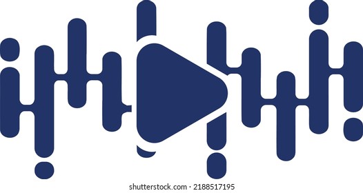 Illustration Vector Graphic Audio Spectrum Logo Stock Vector (Royalty ...