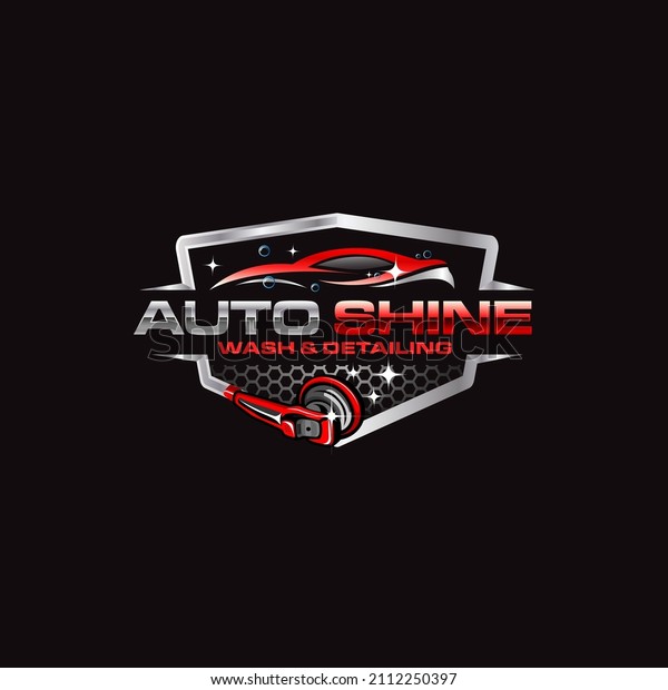 Illustration Vector Graphic Auto Detailing Logo 库存矢量图（免版税）2112250397 ...