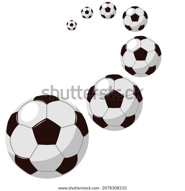 Illustration Vector Graphic Ball Movement Stock Vector (Royalty Free ...