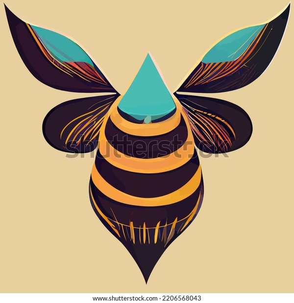 Illustration Vector Graphic Bee Sting Hand Stock Vector (Royalty Free ...