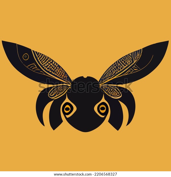 Illustration Vector Graphic Bee Sting Hand Stock Vector (Royalty Free ...