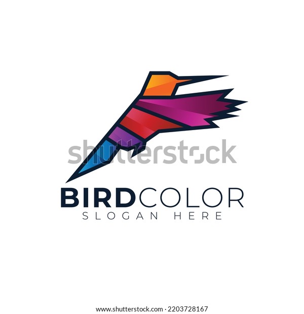 Illustration Vector Graphic Bird Logo Editable Stock Vector (Royalty ...