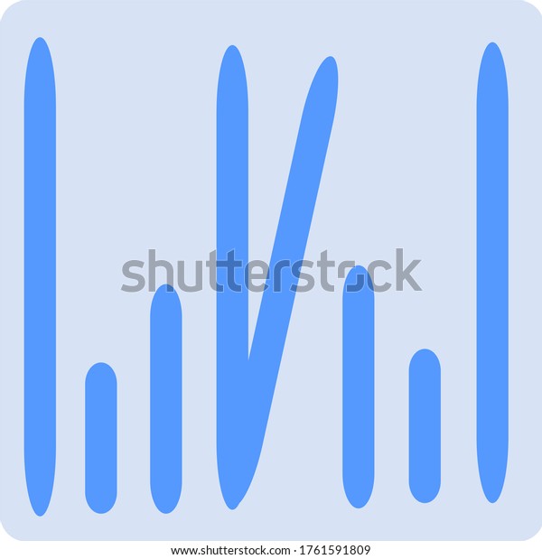 Illustration Vector Graphic Blue Color Shape Stock Vector (Royalty Free ...