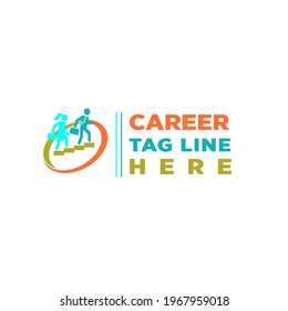 Illustration Vector Graphic Career Logo Stock Vector (Royalty Free ...