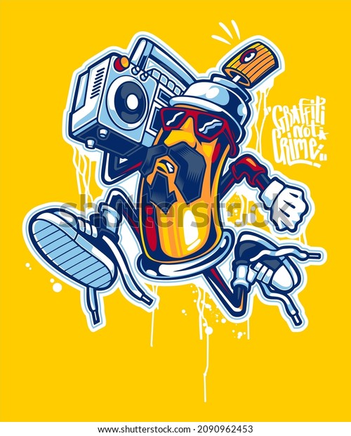 Illustration Vector Graphic Cartoon Character Spray Stock Vector ...