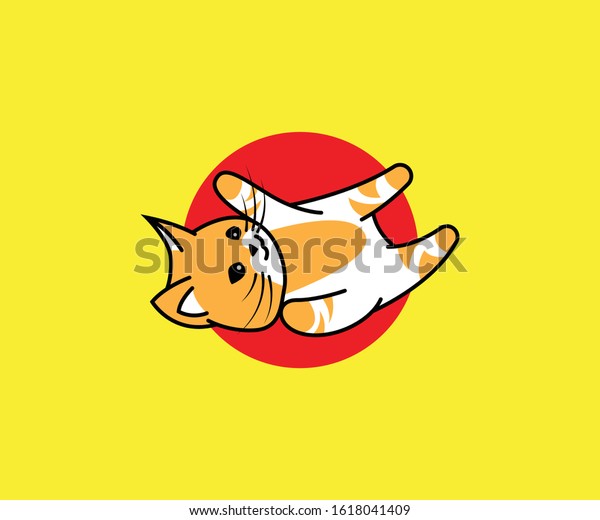 Illustration Vector Graphic Cat Good Animals Stock Vector (Royalty Free ...
