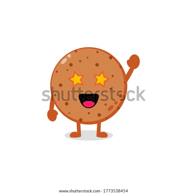 Illustration Vector Graphic Chocolate Cookie Cartoon Stock Vector ...