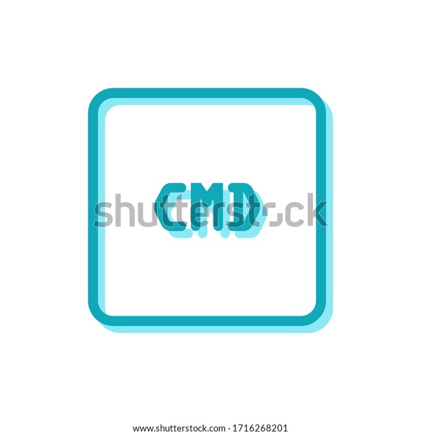 Illustration Vector Graphic Cmd Button Icon Stock Vector Royalty Free 1716268201 Shutterstock