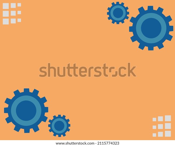 Illustration Vector Graphic Cogs Stock Vector (Royalty Free) 2115774323 ...