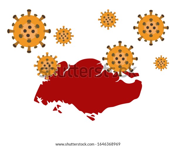 Illustration Vector Graphic Coronavirus Outbreak Warning Stock Vector ...