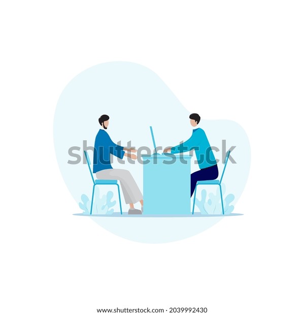 Illustration Vector Graphic Customer Service Perfect Stock Vector ...