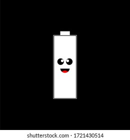 Illustration Vector Graphic Cute Battery Stock Vector (Royalty Free ...