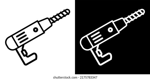 Illustration Vector Graphic Drill Tool Work Stock Vector (Royalty Free ...