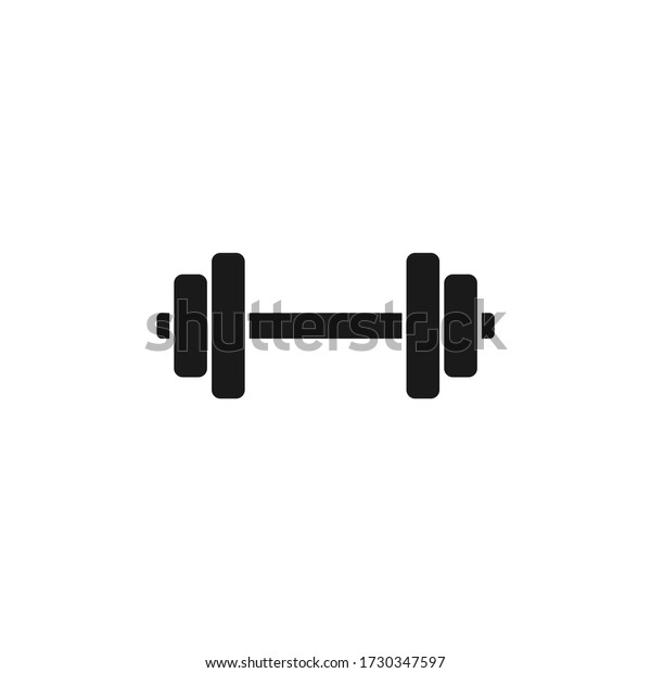 Illustration Vector Graphic Dumbbell 库存矢量图（免版税）1730347597 | Shutterstock