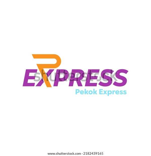 Illustration Vector Graphic Express Logo Design Stock Vector (Royalty ...