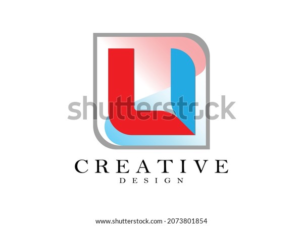 Illustration Vector Graphic Font U Logo Stock Vector (Royalty Free ...