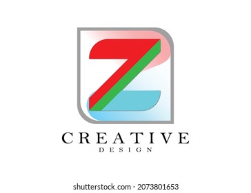 Illustration Vector Graphic Font Z Logo Stock Vector (Royalty Free ...