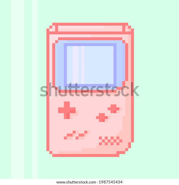 Illustration Vector Graphic Game Boy Pixel Stock Vector (Royalty Free ...