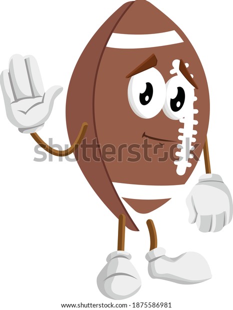 Illustration Vector Graphic Goodbye Poses Perfect Stock Vector (Royalty ...